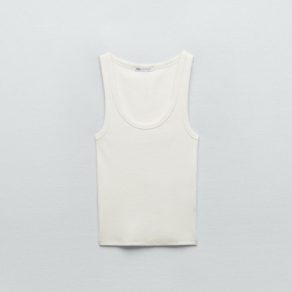 Zara | Tops | Nwt Zara Ribbed Tank Top | Poshmark